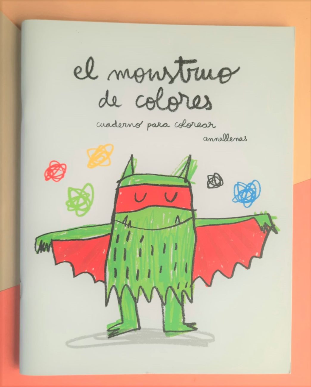 El Monstruo de Colores, cuaderno para Colorear - El Arca Libros y ...